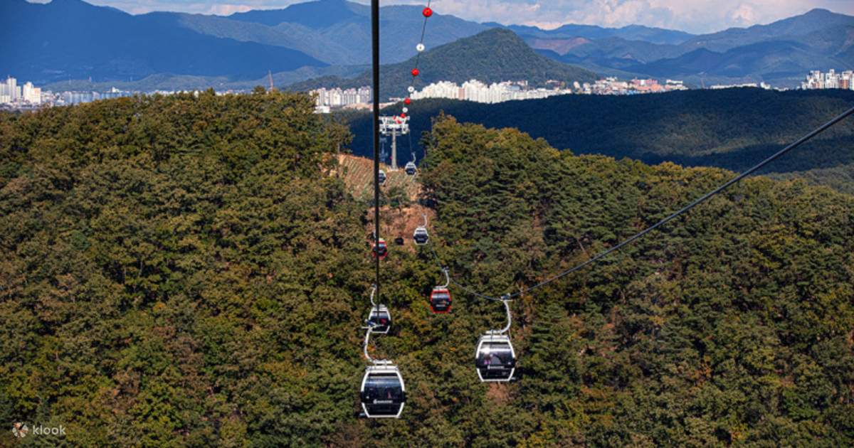 [Klook] Samaksan Mountain Lake Cablecar + Alpaca + Nami Island - Klook 客路